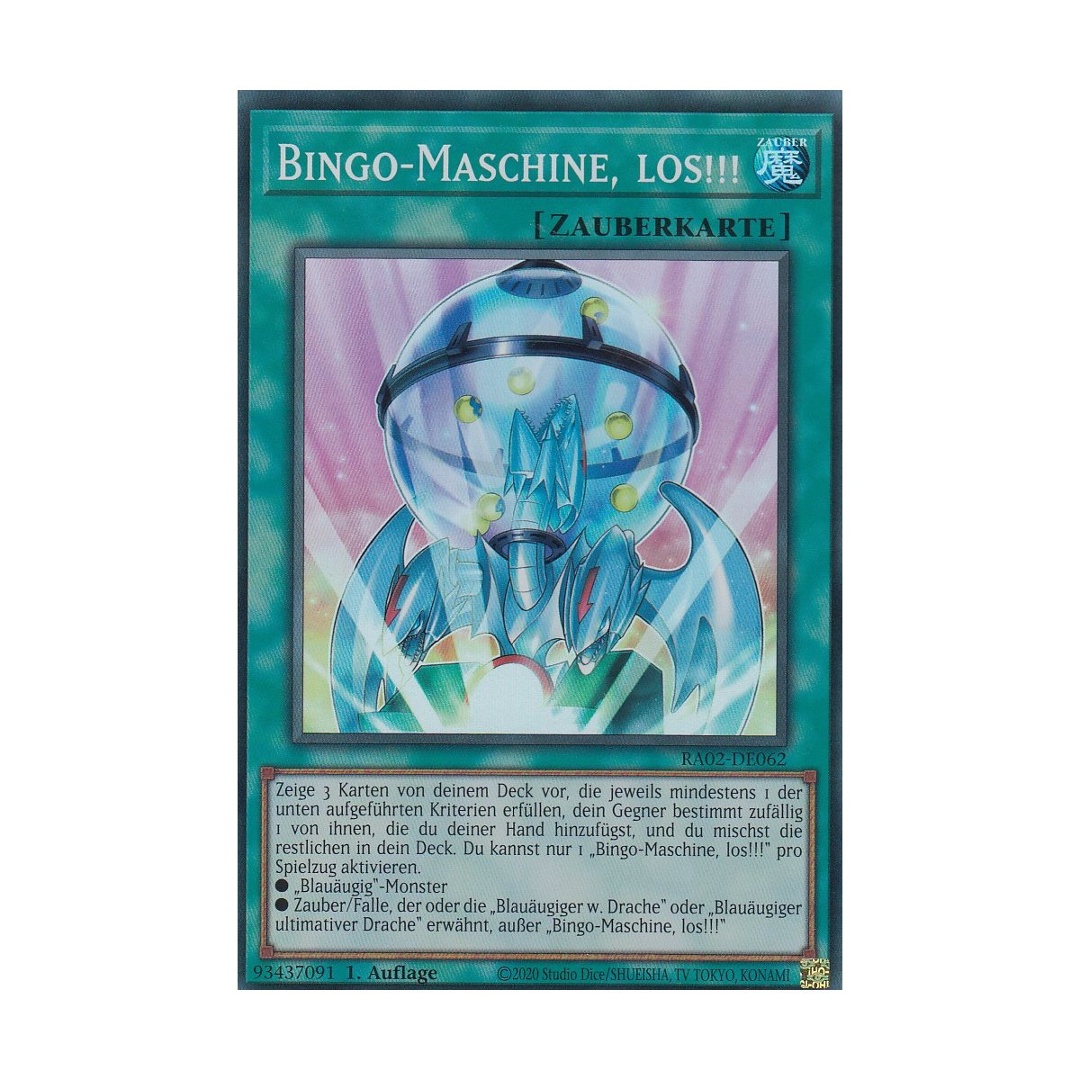 Bingo-Maschine, los!!! RA02-DE062 V.7-Ultimate-Rare (Ultimate Rare ...