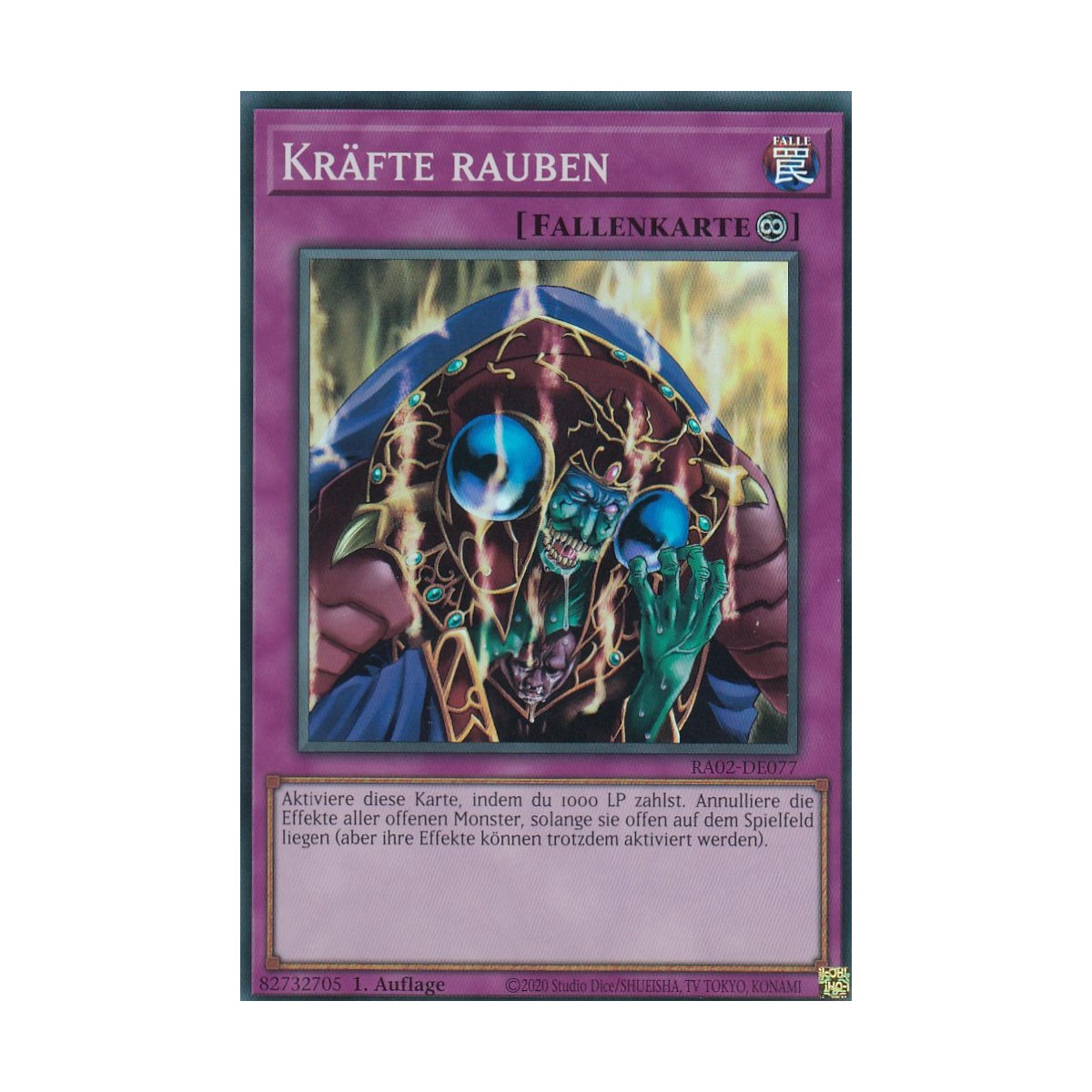 Kräfte rauben RA02-DE077 V.3 RA02-DE077 V.3 25th Anniversary Rarity ...