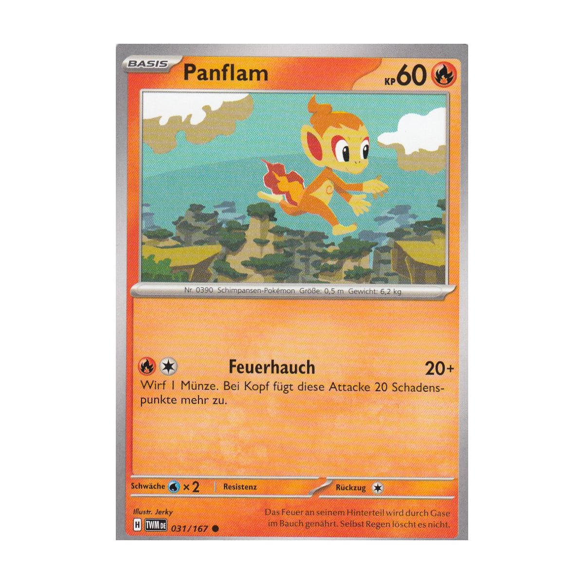 Panflam 031/167 Maskerade im Zwielicht Pokemon Karte kaufen