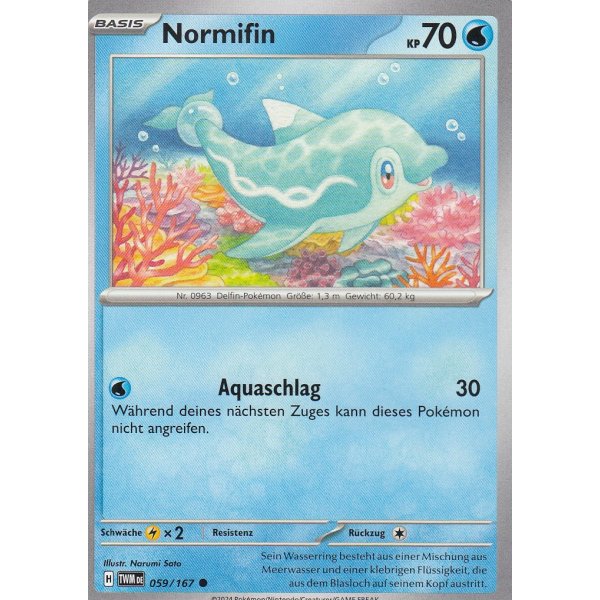 Normifin 059/167 Maskerade im Zwielicht Pokemon Karte kaufen