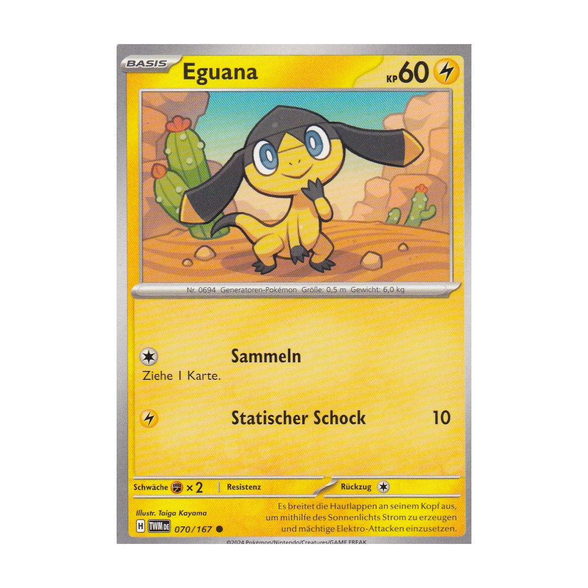 Eguana 070/167 Maskerade im Zwielicht Pokemon Karte kaufen