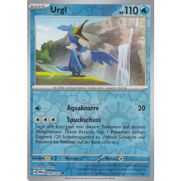 Urgl 058/167 REVERSE HOLO Maskerade im Zwielicht Pokemon Karte kaufen