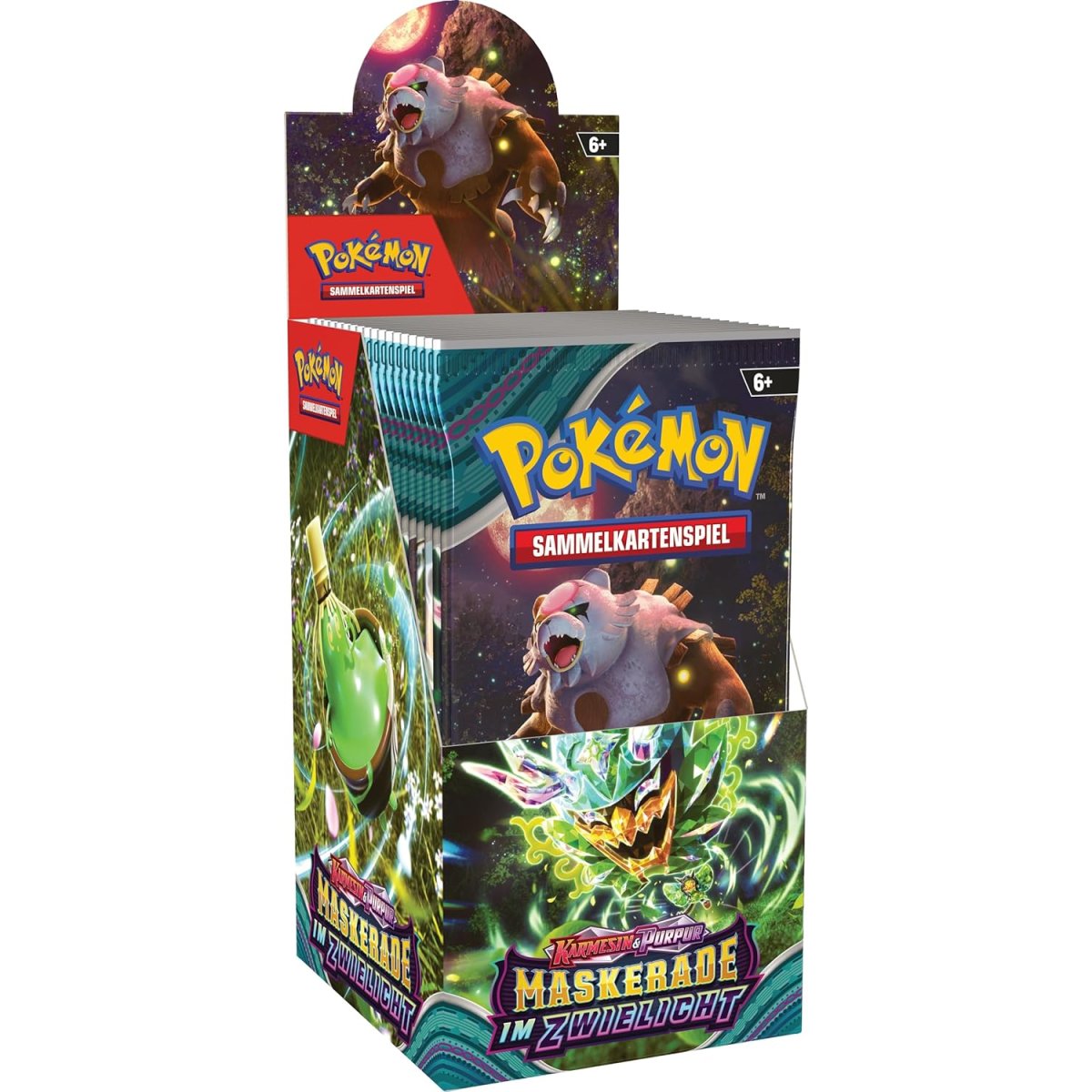 Karmesin & Maskerade im Zwielicht Display (18 Booster) (deutsch ...