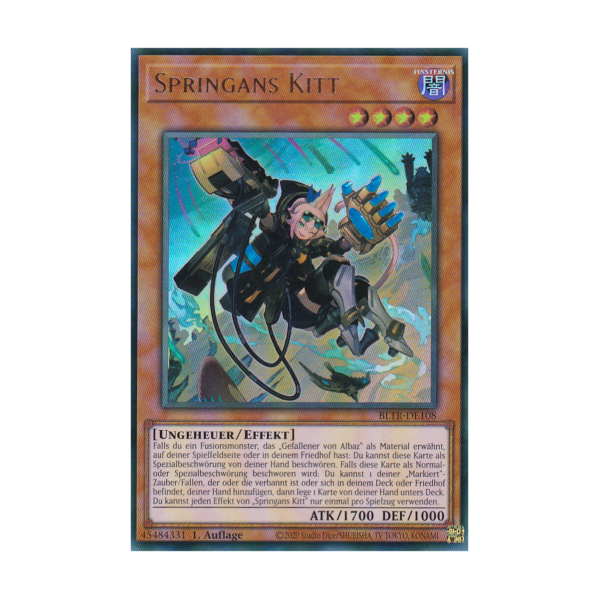 Springans Kitt BLTR-DE108 BLTR-DE108 Battles of Legend: Terminal ...