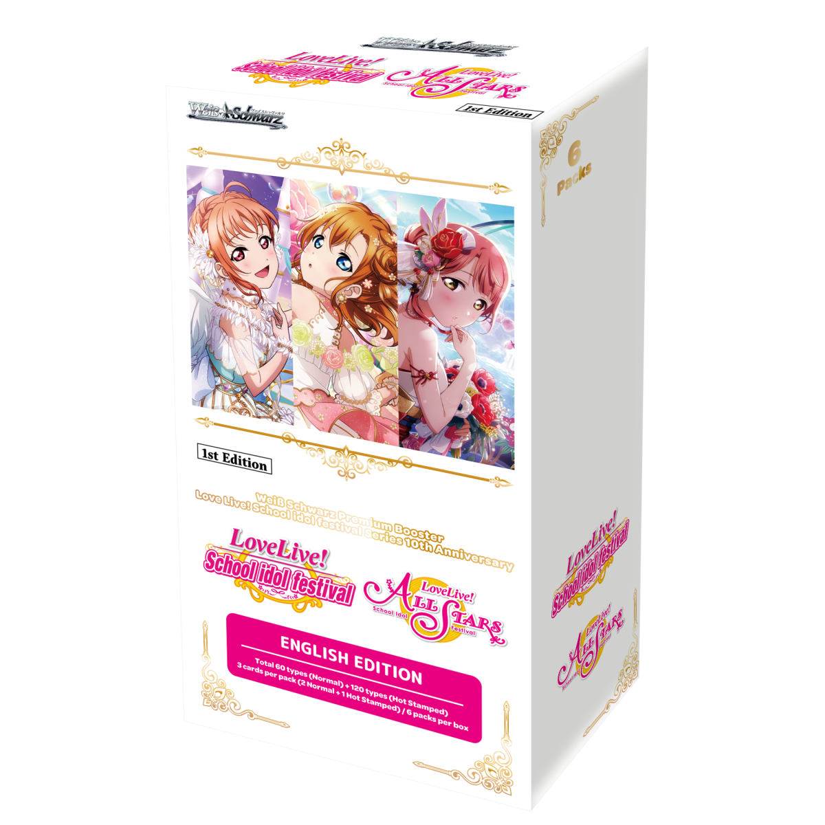 Love Live! School Idol Festival Series 10th Anniversary Booster Display ...