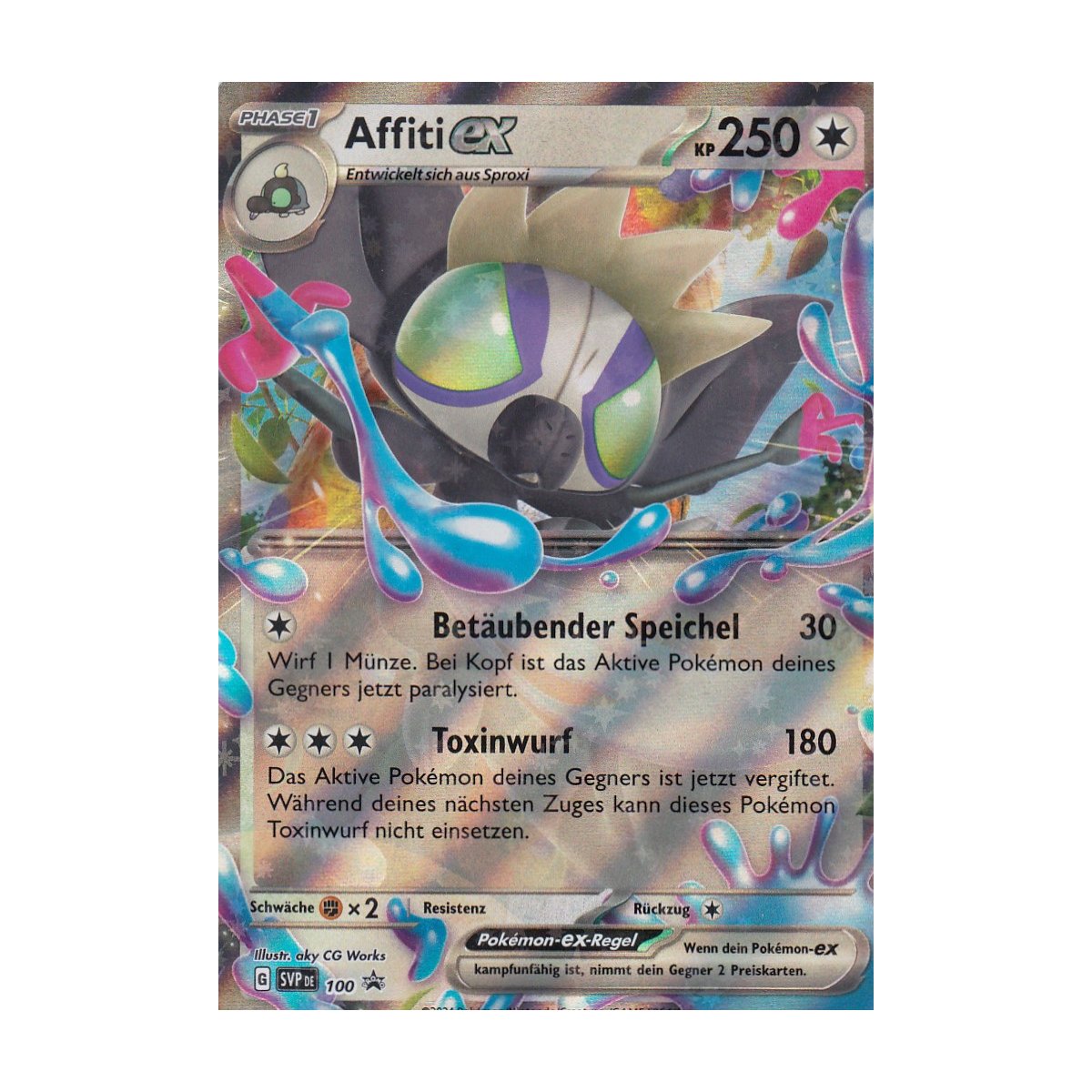 Affiti ex SVP100 Karmesin & Purpur Promos Pokemon Karte kaufen
