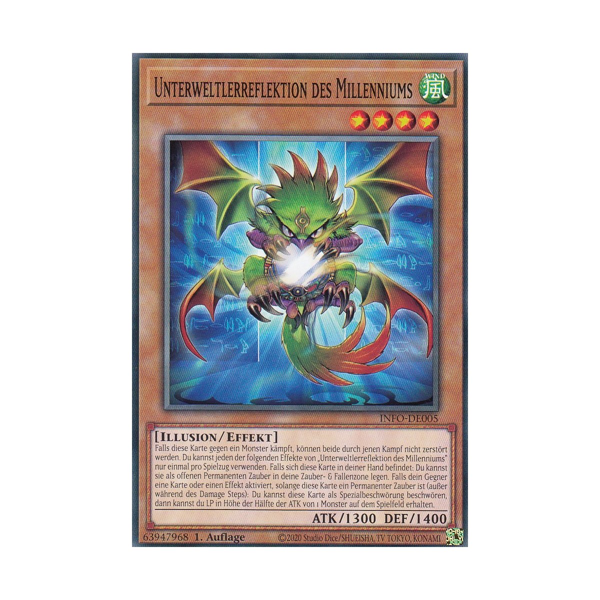 Unterweltlerreflektion des Millenniums INFO-DE005 INFO-DE005 The Infinite Forbidden kaufen