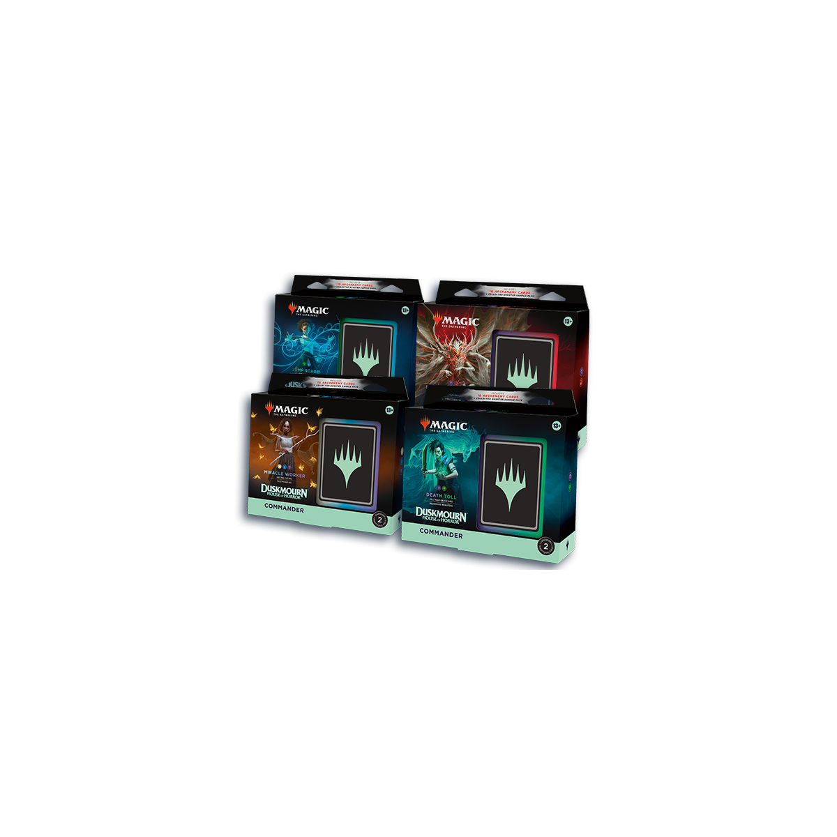 Duskmourn: House of Horror Commander Decks (alle 4, englisch) Magic the ...