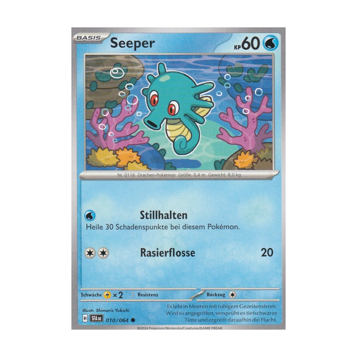 Seeper 010/064 Nebel der Sagen Pokemon Karte günstig kaufen