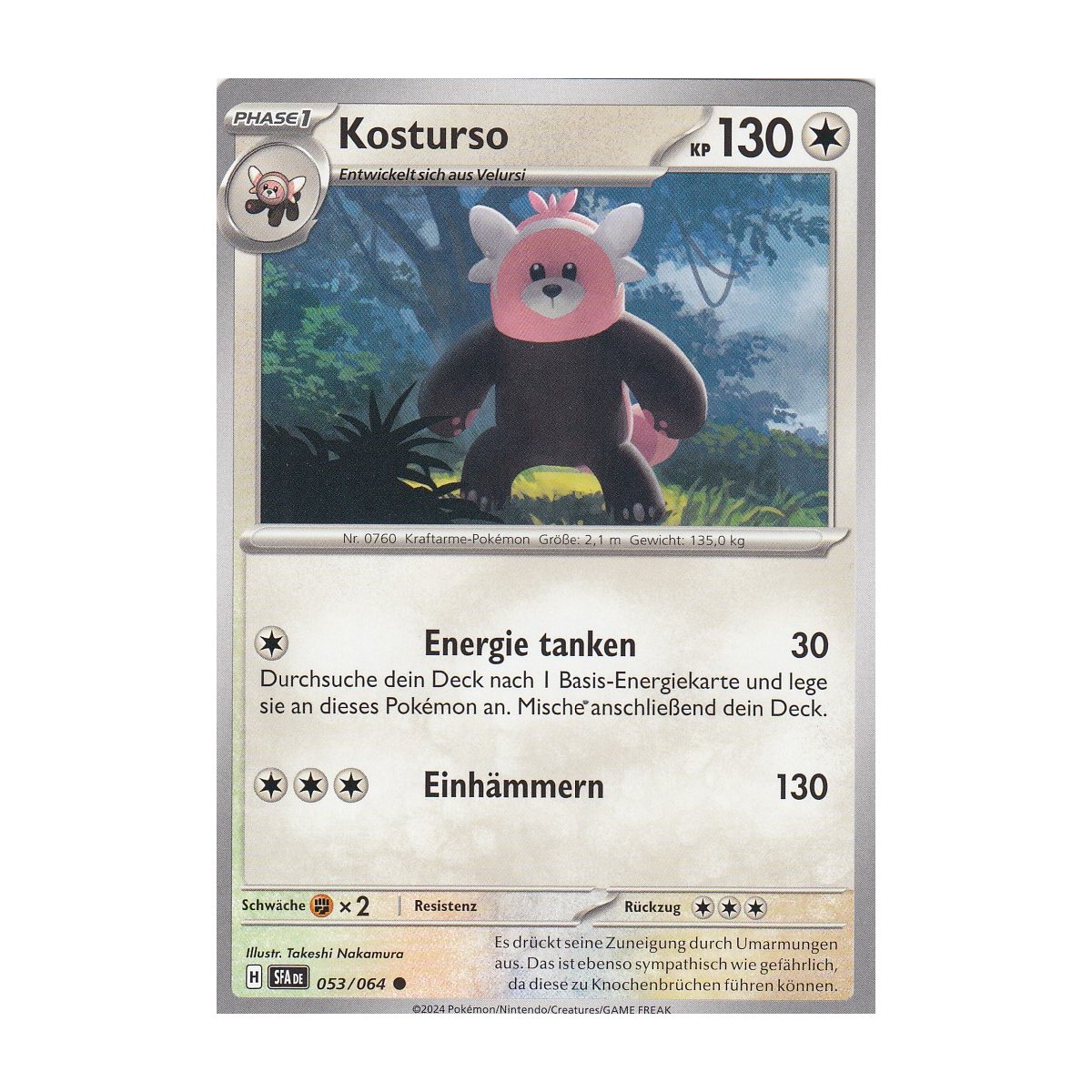 Kosturso 053/064 Nebel der Sagen Pokemon Karte günstig kaufen