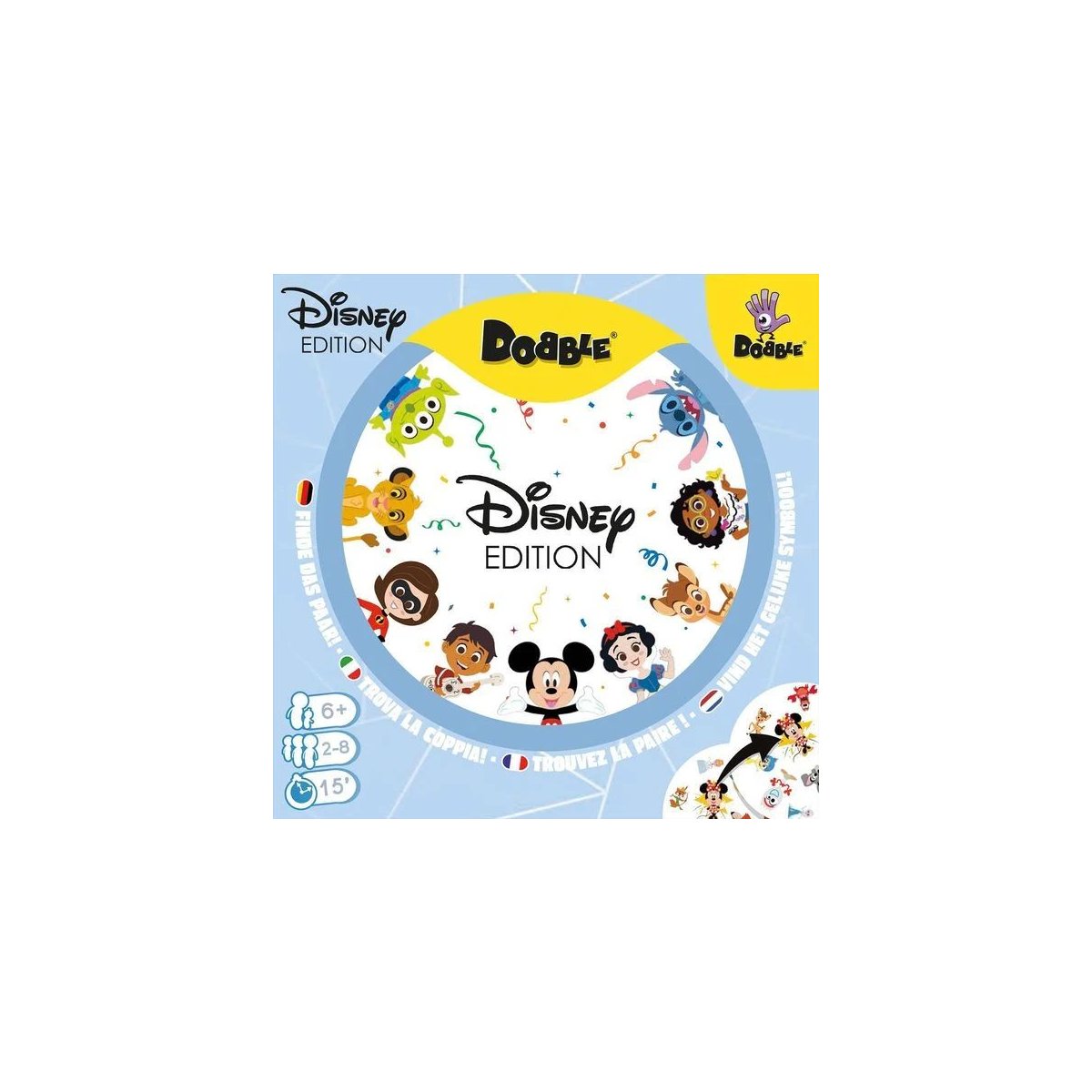Dobble - Disney Edition Gesellschaftsspiel günstig online kaufen