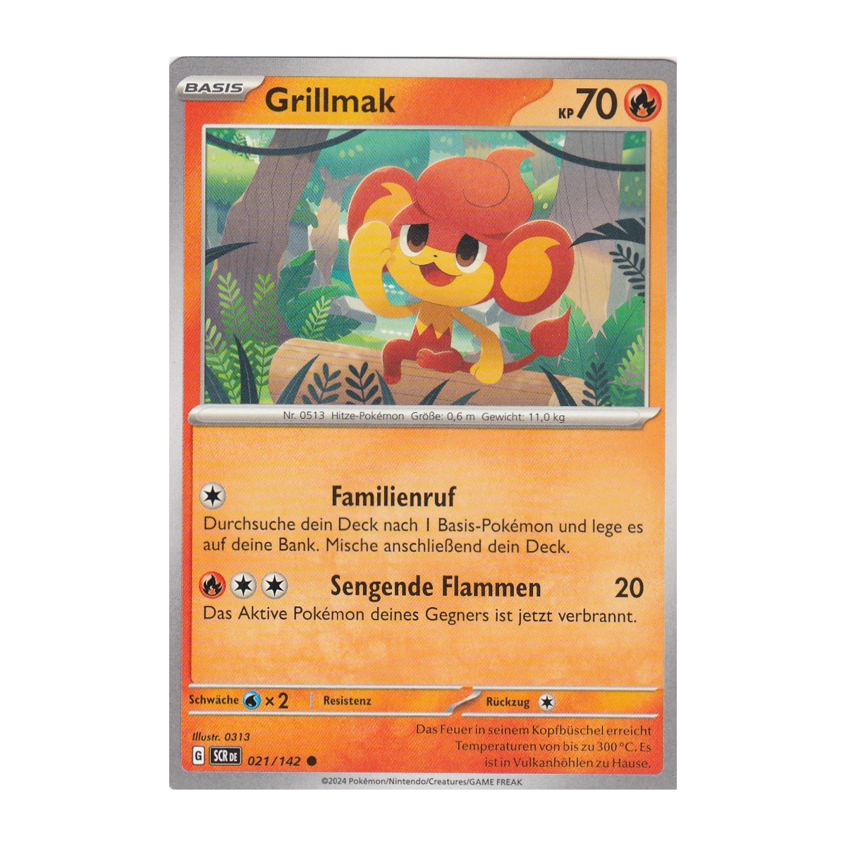 Grillmak 021/142 Stellarkrone Pokemon Karte günstig kaufen