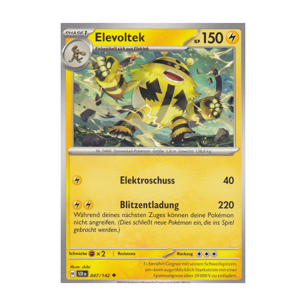Elevoltek 047/142 Stellarkrone Pokemon Karte günstig kaufen