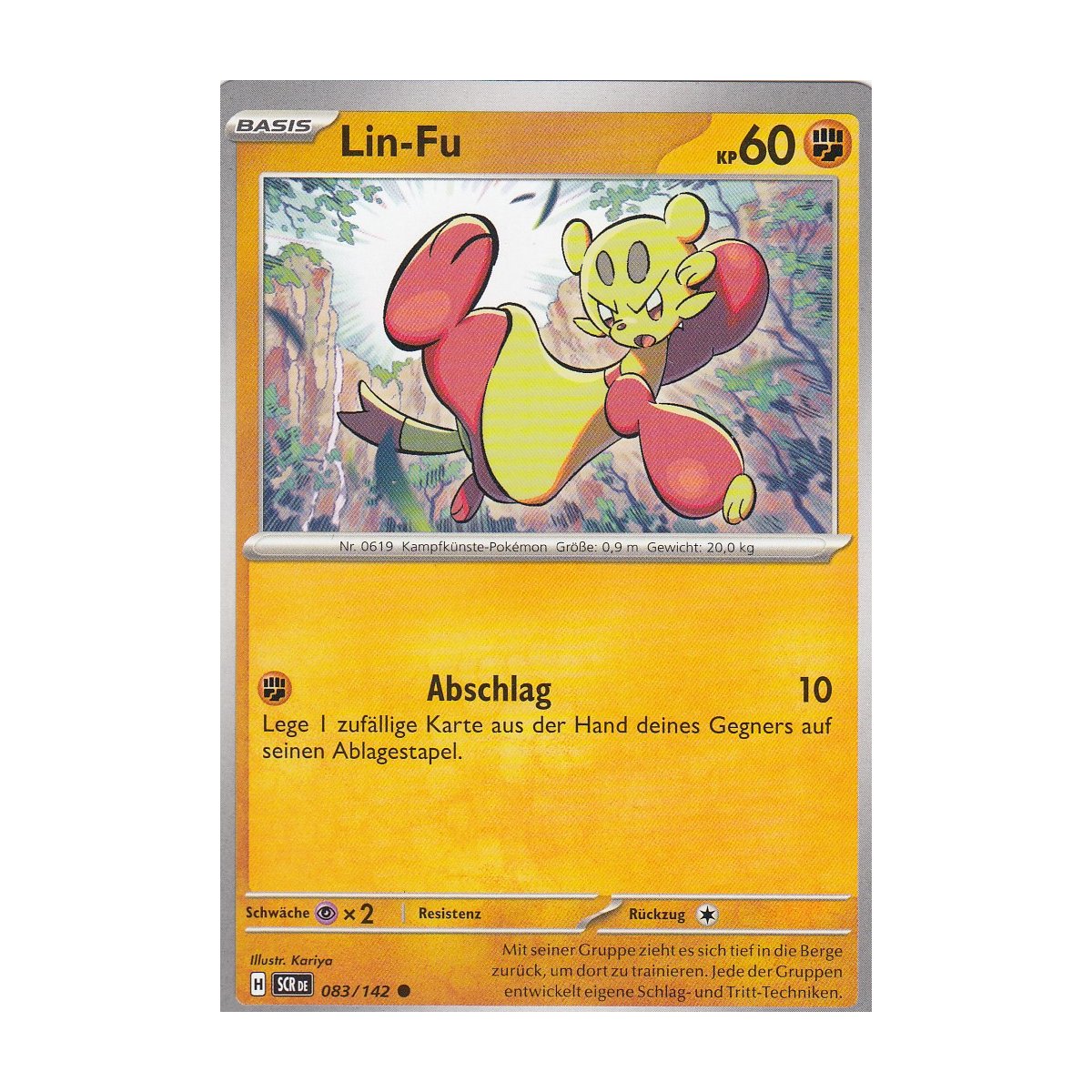 Lin-Fu 083/142 Stellarkrone Pokemon Karte günstig kaufen