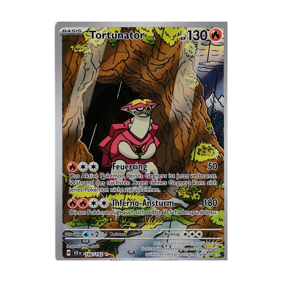 Tortunator 146/142 Illustration Rare Stellarkrone Pokemon Karte kaufen