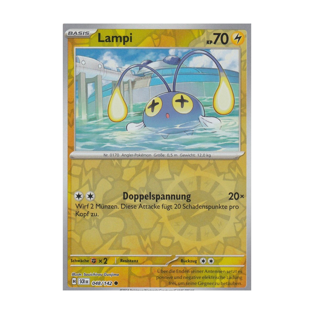 Lampi 048/142 REVERSE HOLO Stellarkrone Pokemon Karte kaufen