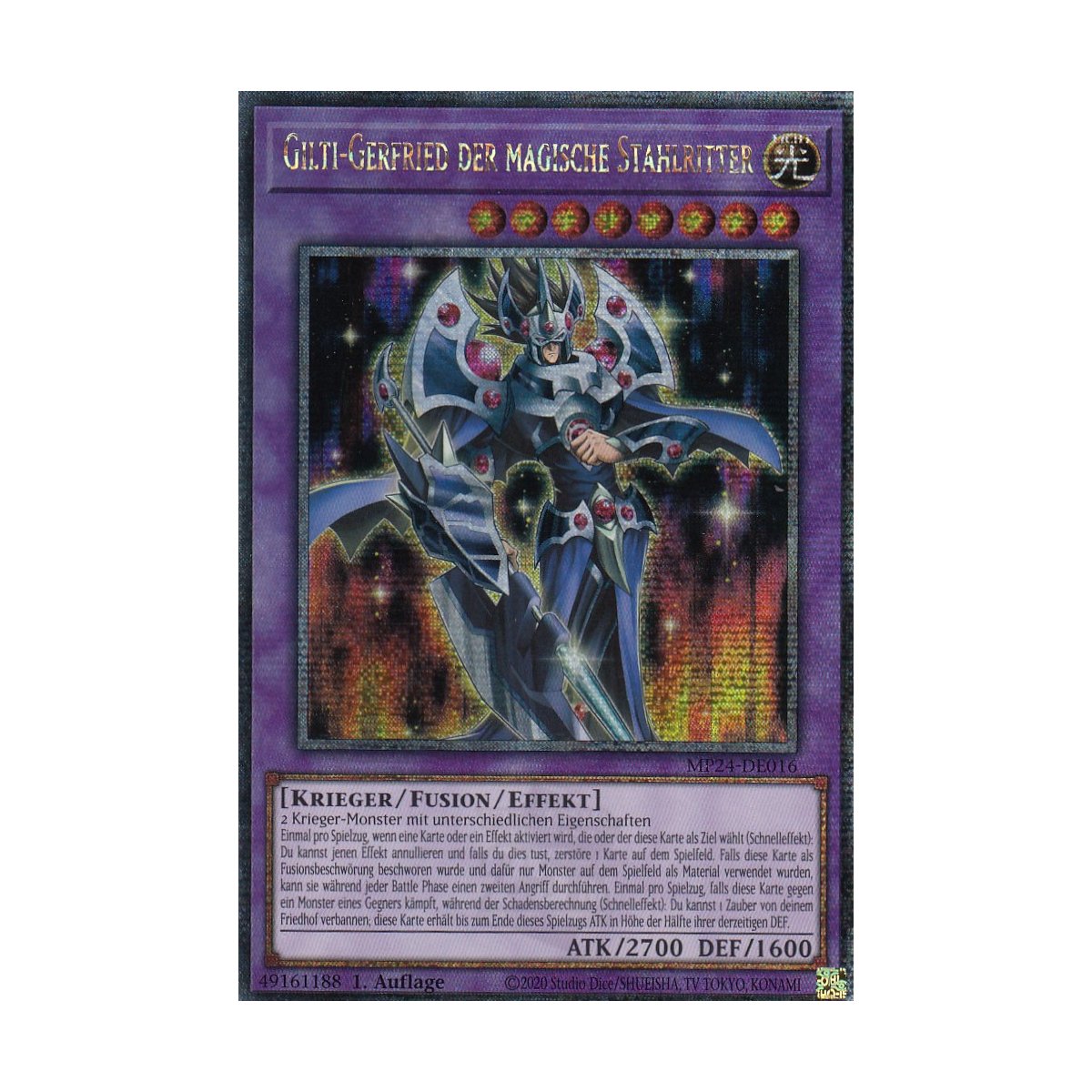 Gilti-Gerfried der magische Stahlritter MP24-DE016 (Quarter Century ...