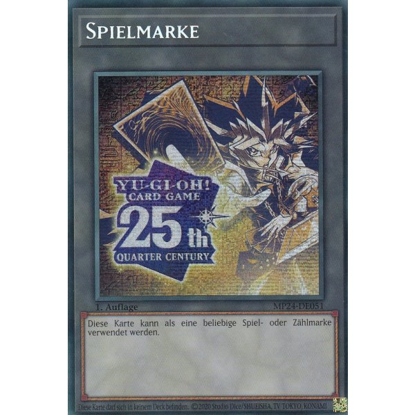 Token (Yami Yugi - 25th Anniversary) MP24-DE051 (Secret Rare) MP24-DE051-SECR 25th Anniversary ...