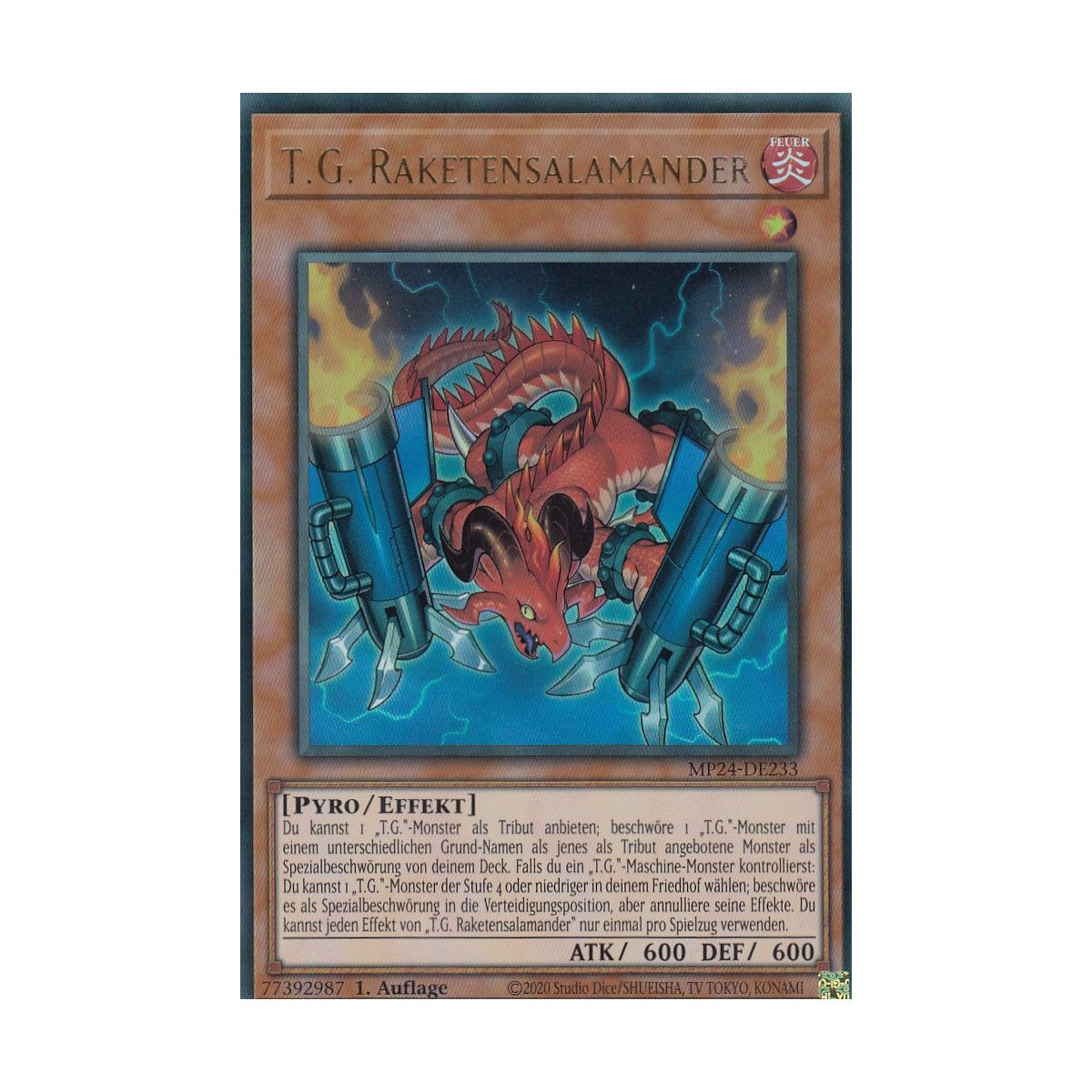 T.G. Raketensalamander MP24-DE233 MP24-DE233 25th Anniversary Tin ...