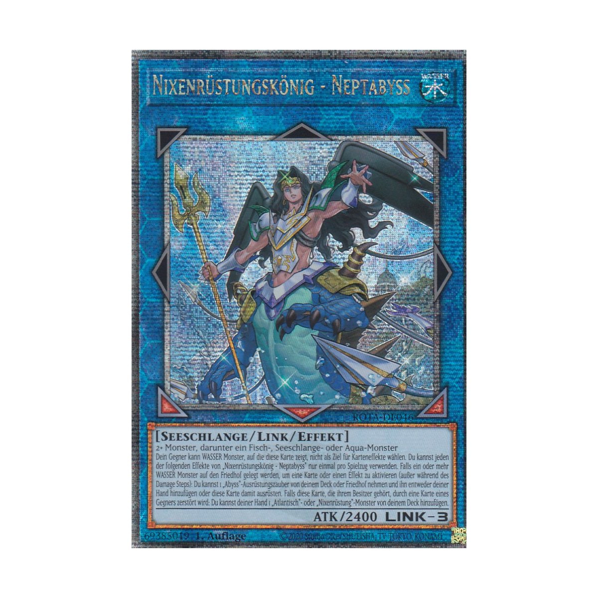 Nixenrüstungskönig - Neptabyss ROTA-DE046 (Quarter Century Secret Rare ...