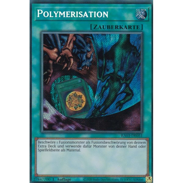 Polymerisation RA03-DE051 (Platinum Secret Rare) RA03-DE051-PLAT ...
