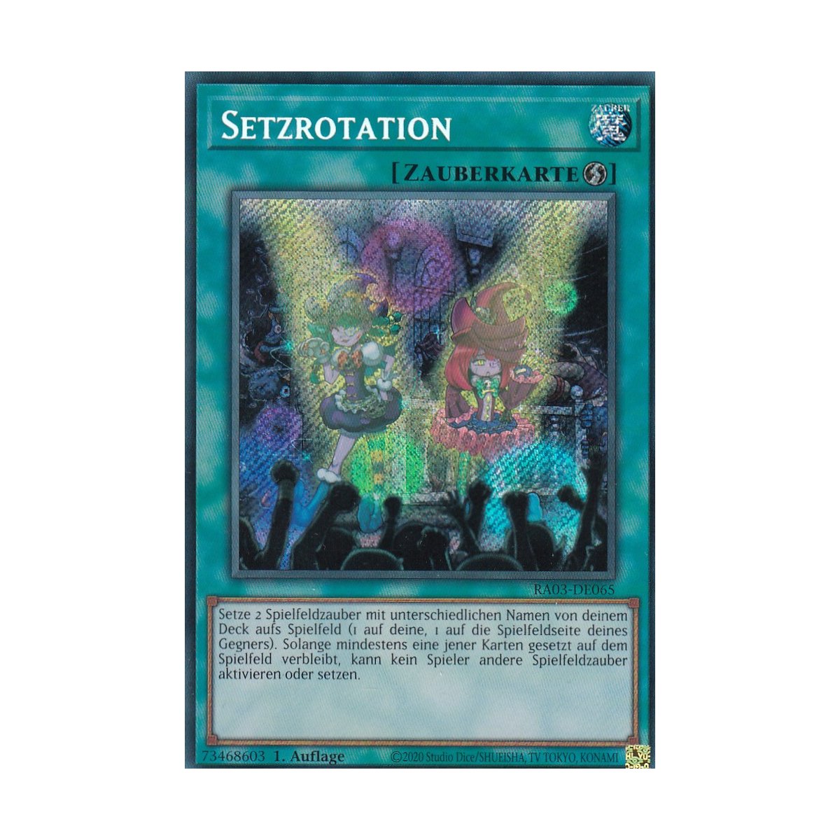 Setzrotation RA03-DE065 (Secret Rare) RA03-DE065-SECR Quarter Century ...