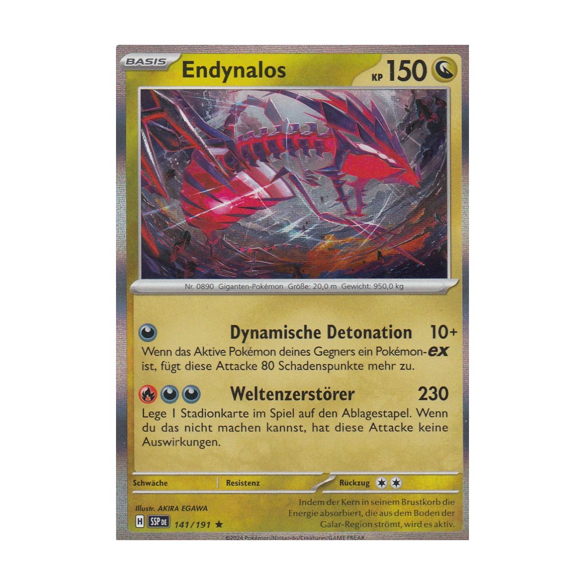 Endynalos 141/191 Holo Stürmische Funken Pokemon Karte kaufen
