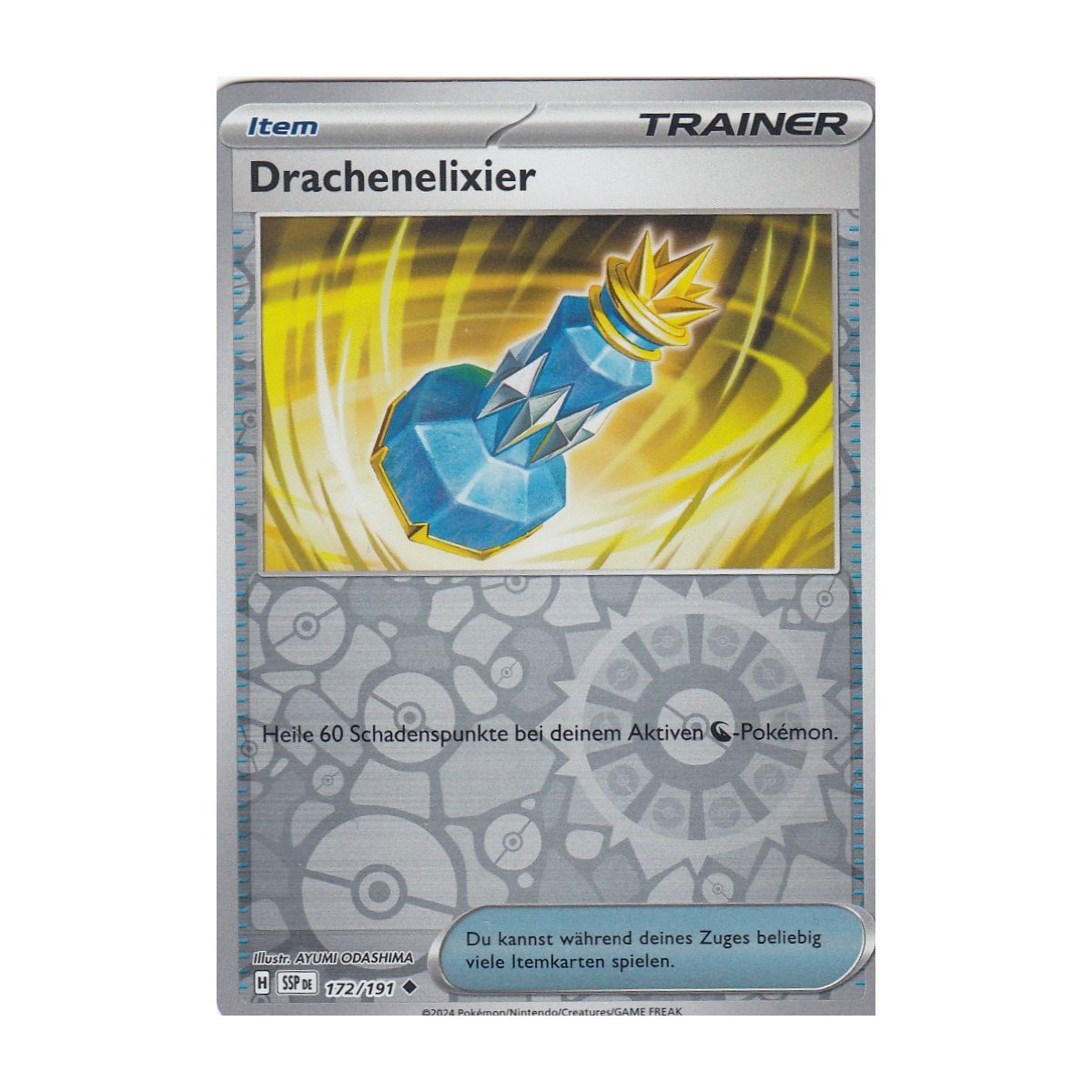 Drachen-Elexier 172/191 REVERSE HOLO Stürmische Funken Pokemon Karte kaufen