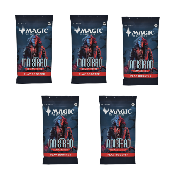 Innistrad Remastered - 5x Play Booster (englisch) Magic the Gathering ...