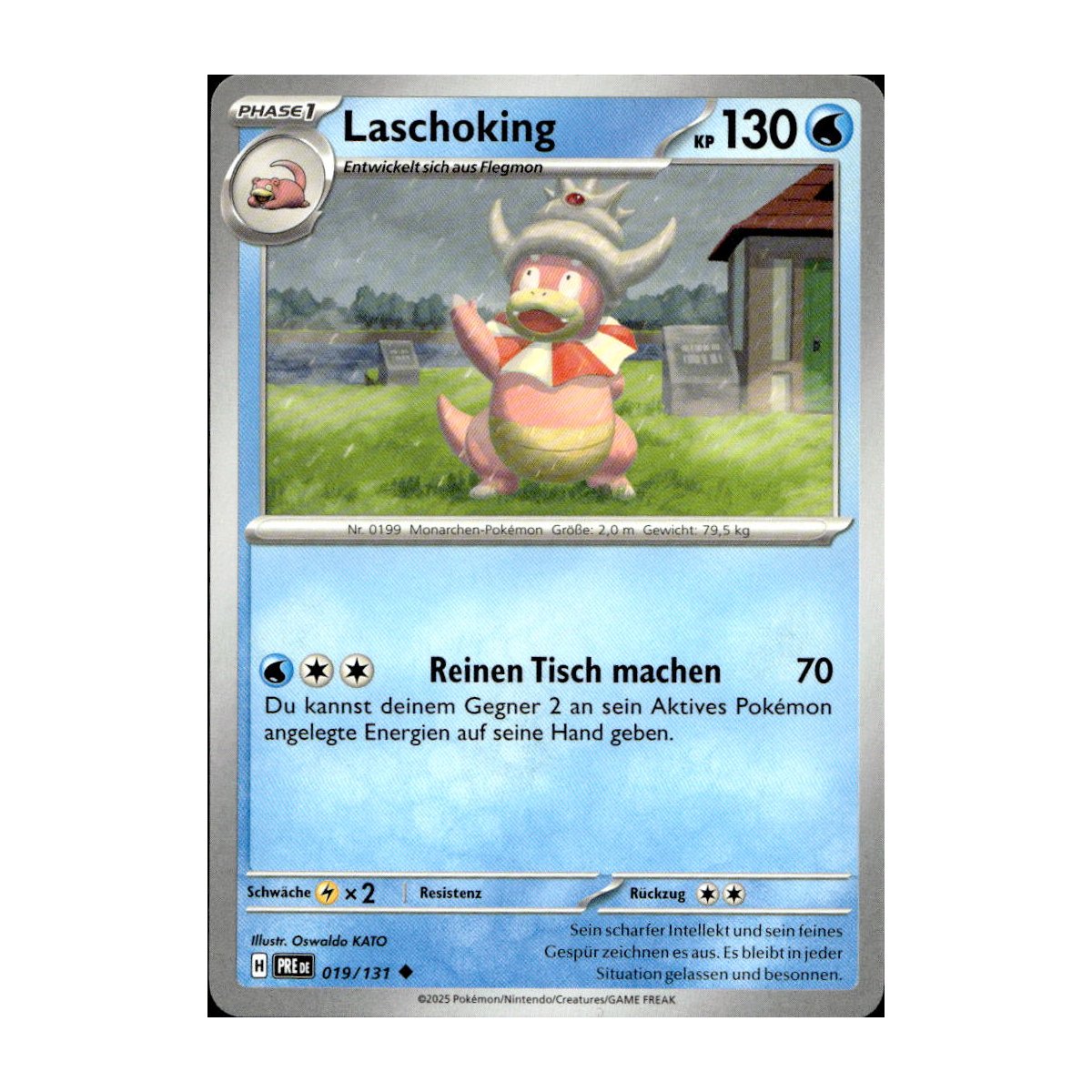 Laschoking 019/131 Prismatische Entwicklungen Pokemon Karte kaufen