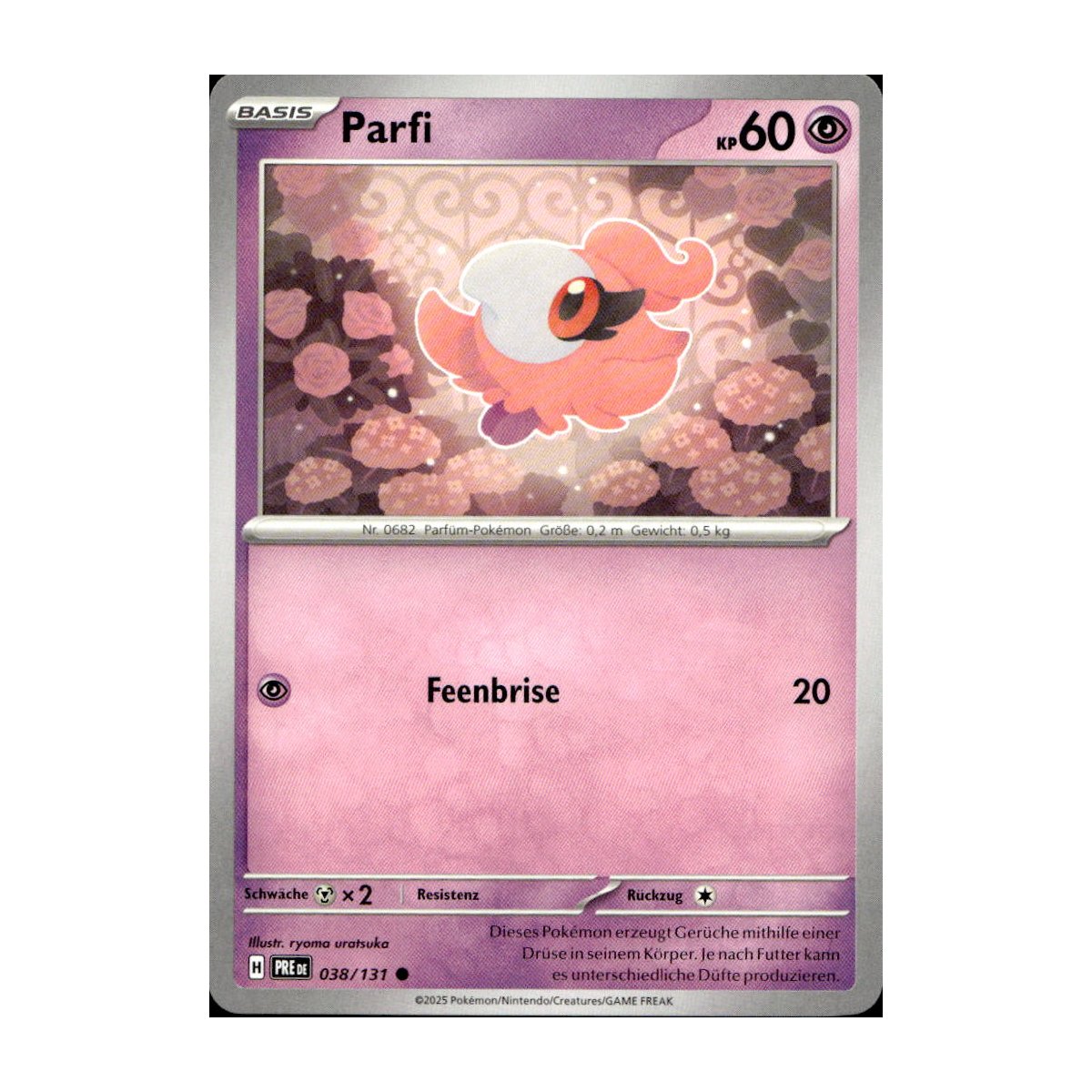 Parfi 038/131 Prismatische Entwicklungen Pokemon Karte kaufen