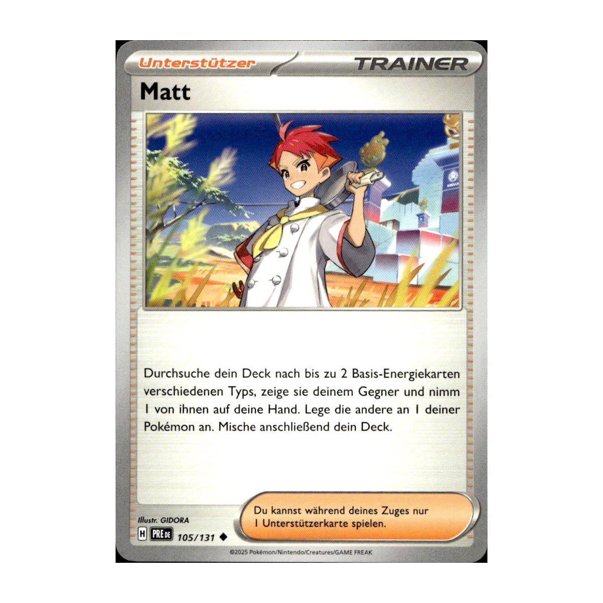 Matt 105/131 Prismatische Entwicklungen Pokemon Karte kaufen