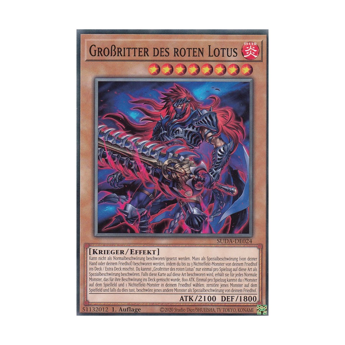 Großritter des roten Lotus SUDA-DE024 SUDA-DE024 Supreme Darkness kaufen