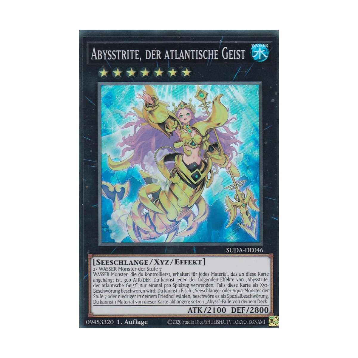 Abysstrite, der atlantische Geist SUDA-DE046 (Super Rare) SUDA-DE046 ...