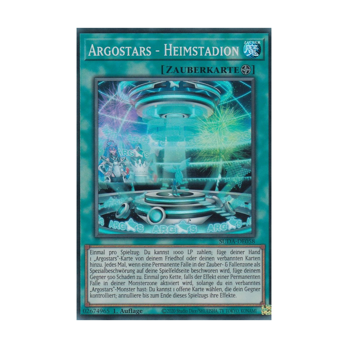 Argostars - Heimstadion SUDA-DE058 (Super Rare) SUDA-DE058 Supreme Darkness kaufen