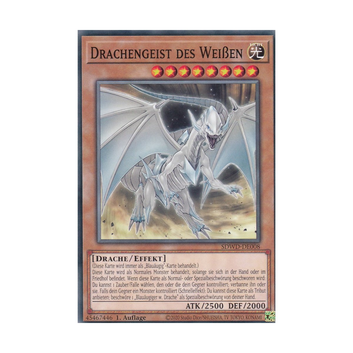 Drachengeist des Weißen SDWD-DE008 SDWD-DE008 Structure Deck: Blue-Eyes ...