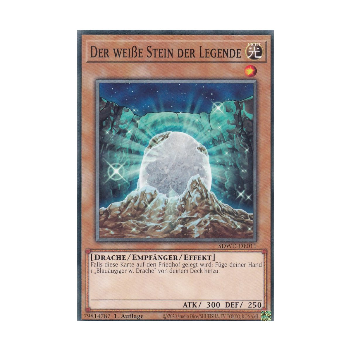 Der weiße Stein der Legende SDWD-DE011 SDWD-DE011 Structure Deck: Blue ...