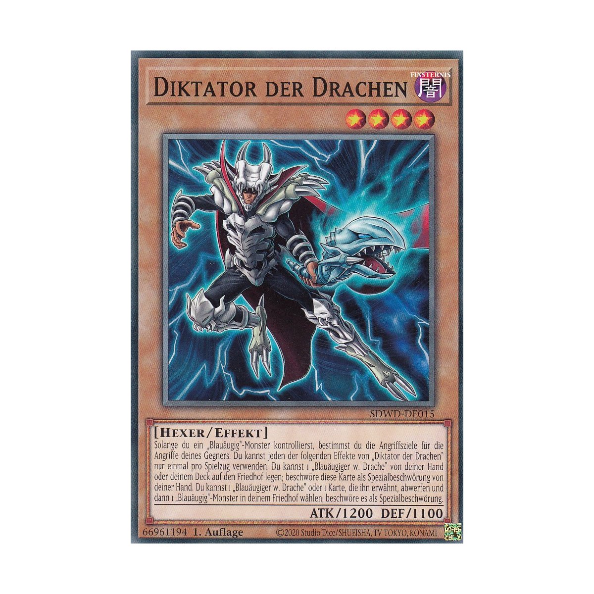 Diktator der Drachen SDWD-DE015 SDWD-DE015 Structure Deck: Blue-Eyes ...