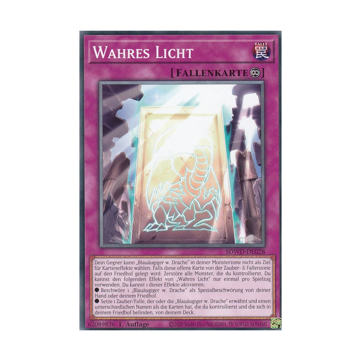 Wahres Licht SDWD-DE028 SDWD-DE028 Structure Deck: Blue-Eyes White ...