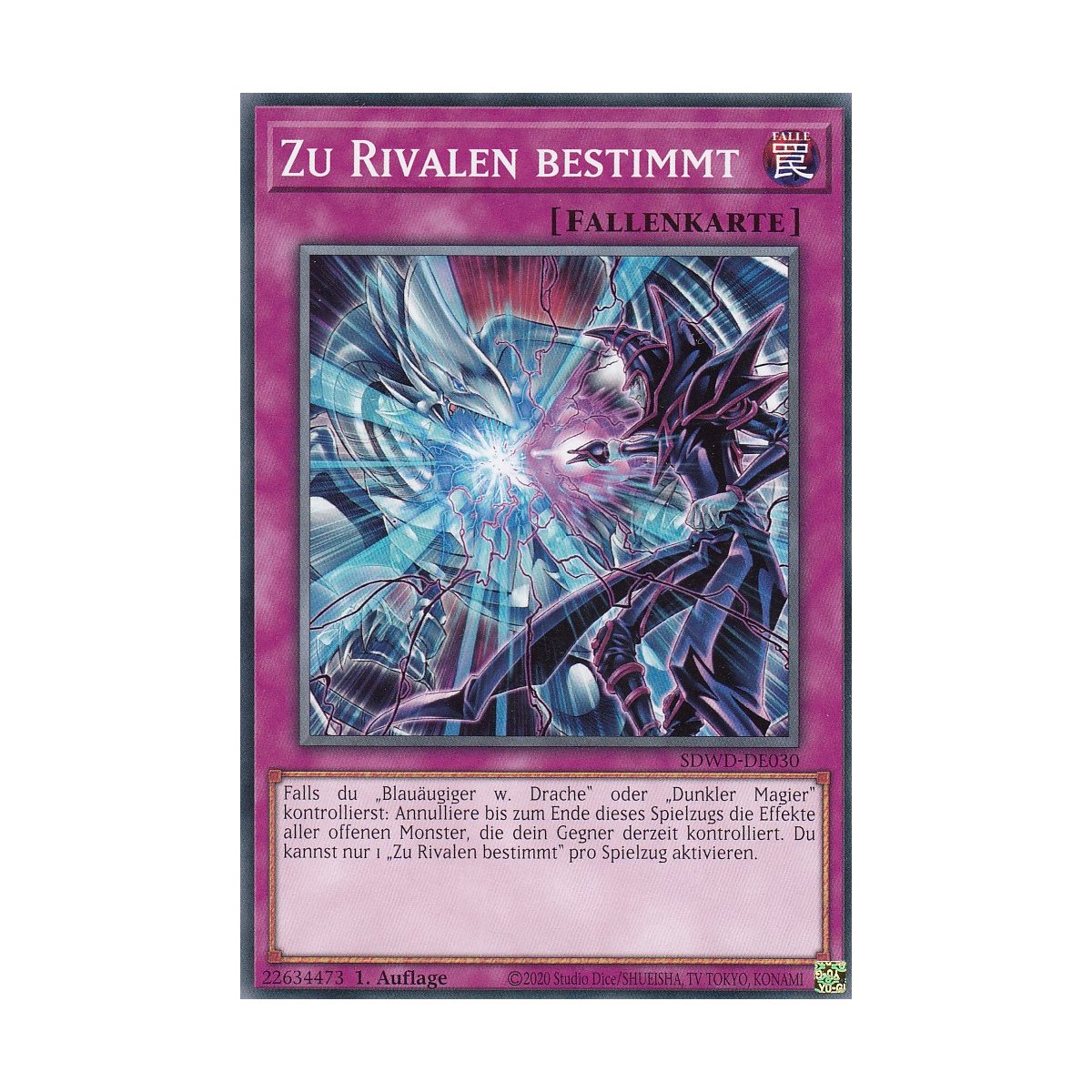Zu Rivalen bestimmt SDWD-DE030 SDWD-DE030 Structure Deck: Blue-Eyes ...