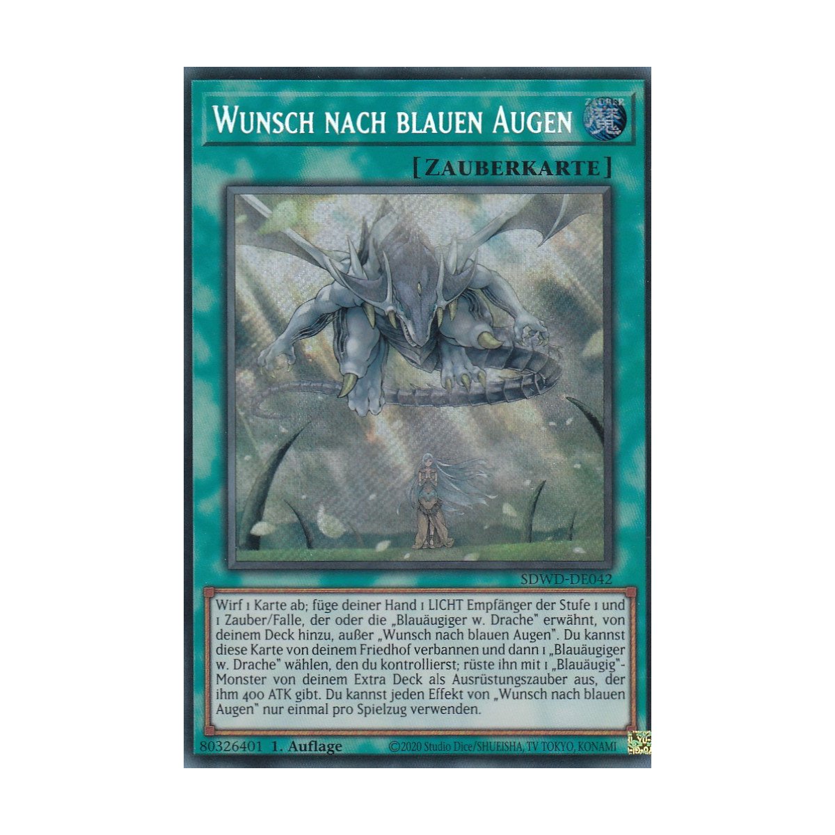 Wunsch nach blauen Augen SDWD-DE042 (Secret Rare) SDWD-DE042-SECR ...