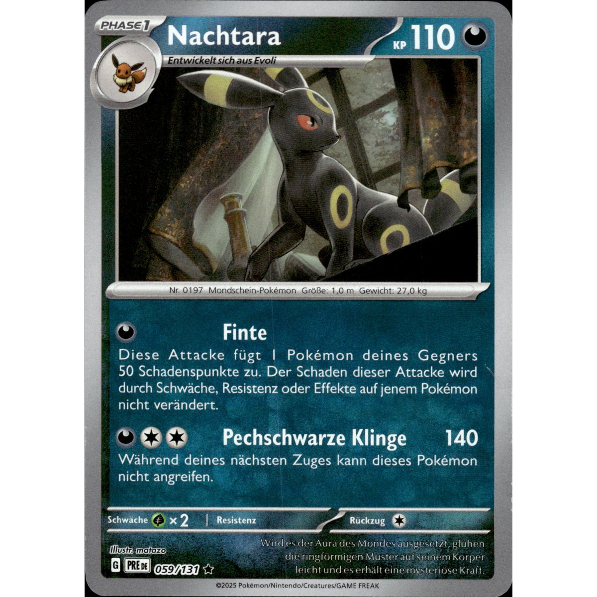 Nachtara 059/131 Holo MEISTERBALL HOLO Prismatische Entwicklungen ...
