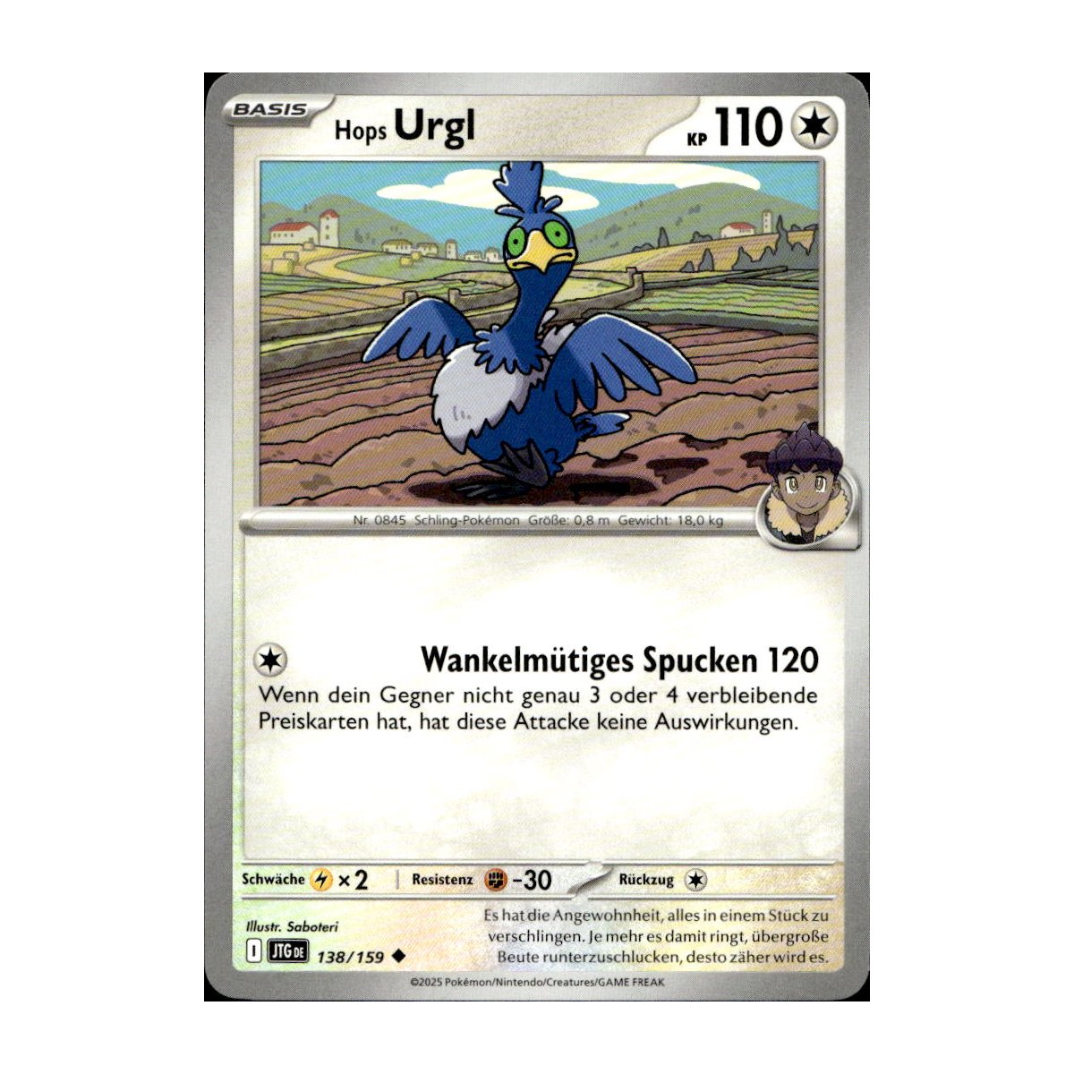 Hops Urgl 138/159 Reisegefährten Pokemon Karte günstig kaufen
