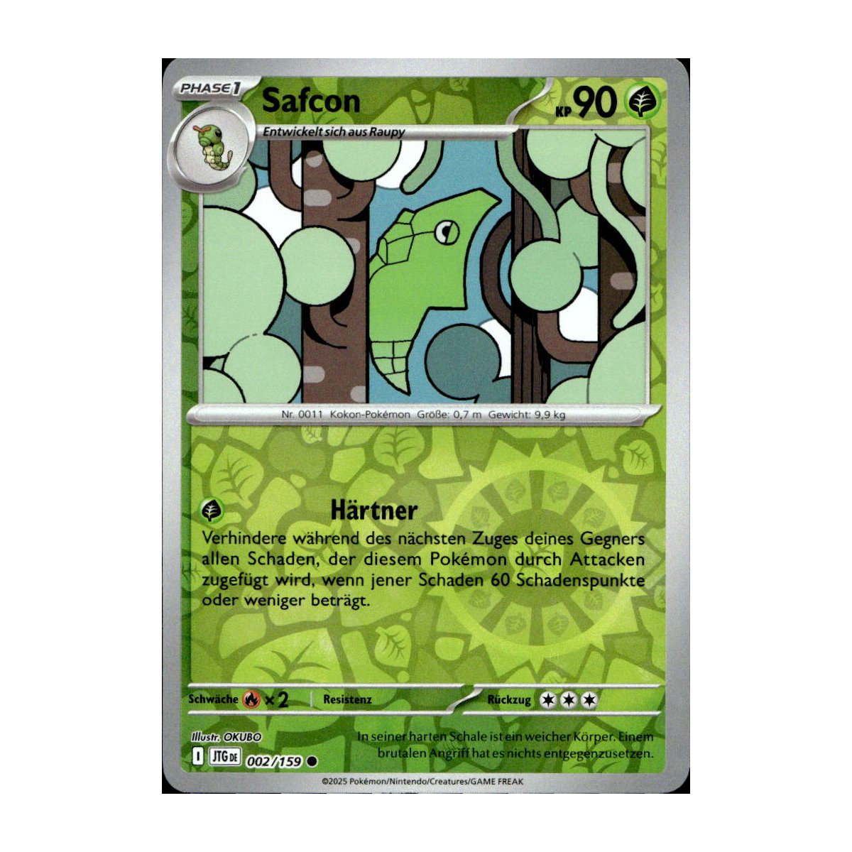 Safcon 002/159 REVERSE HOLO Reisegefährten Pokemon Karte kaufen