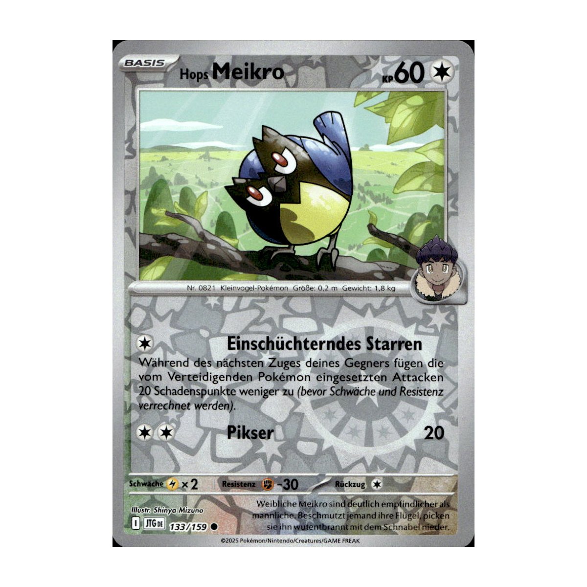 Hops Meikro 133/159 REVERSE HOLO Reisegefährten Pokemon Karte kaufen