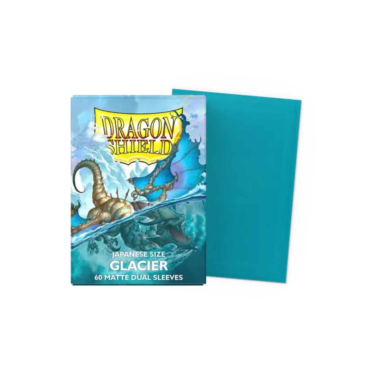 Japanese Size Matte Dual Sleeves - Glacier (60 Kartenhüllen) Dragon ...