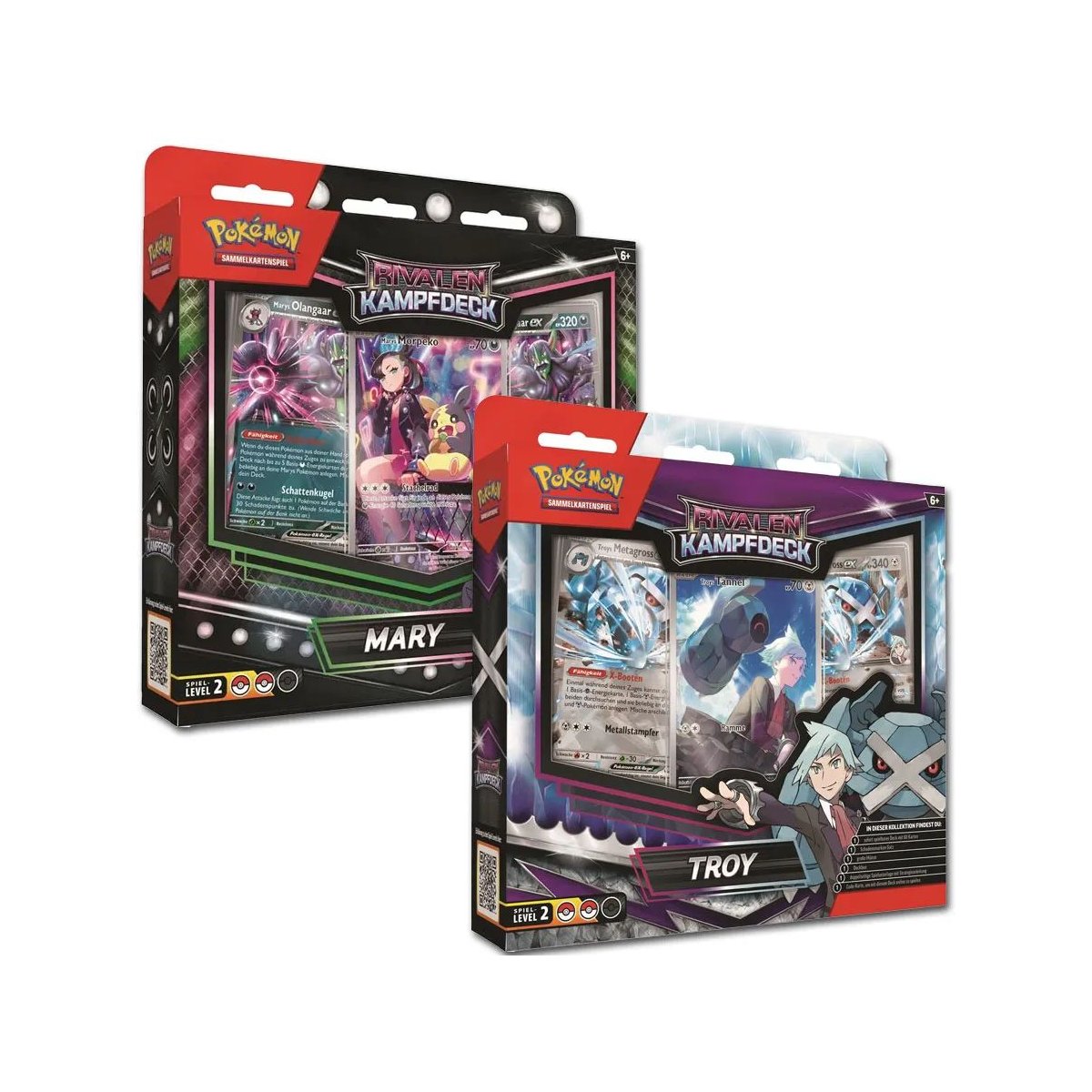 Pokemon Beide Rivalen Kampfdecks - Mary & Troy (deutsch) Pokemon kaufen