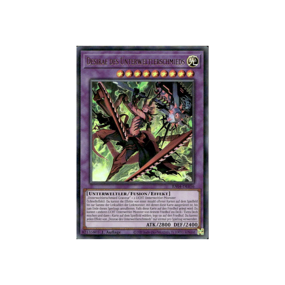 Desirae des Unterweltlerschmieds RA04-DE056 (Ultra Rare) RA04-DE056 ...