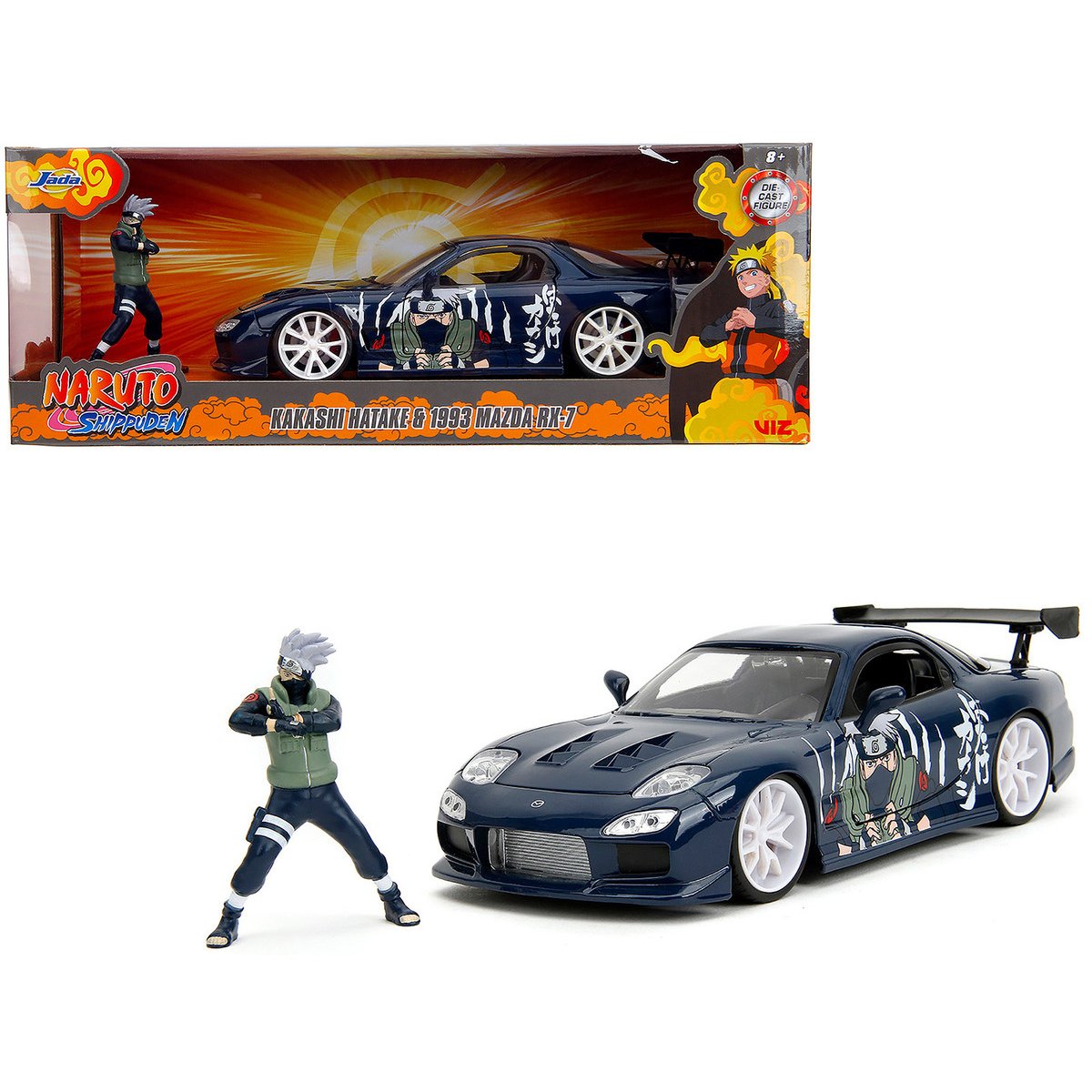 Naruto Shippuden Kakashi Hatake & 1993 Mazda RX-7 - V1 Jada Toys kaufen