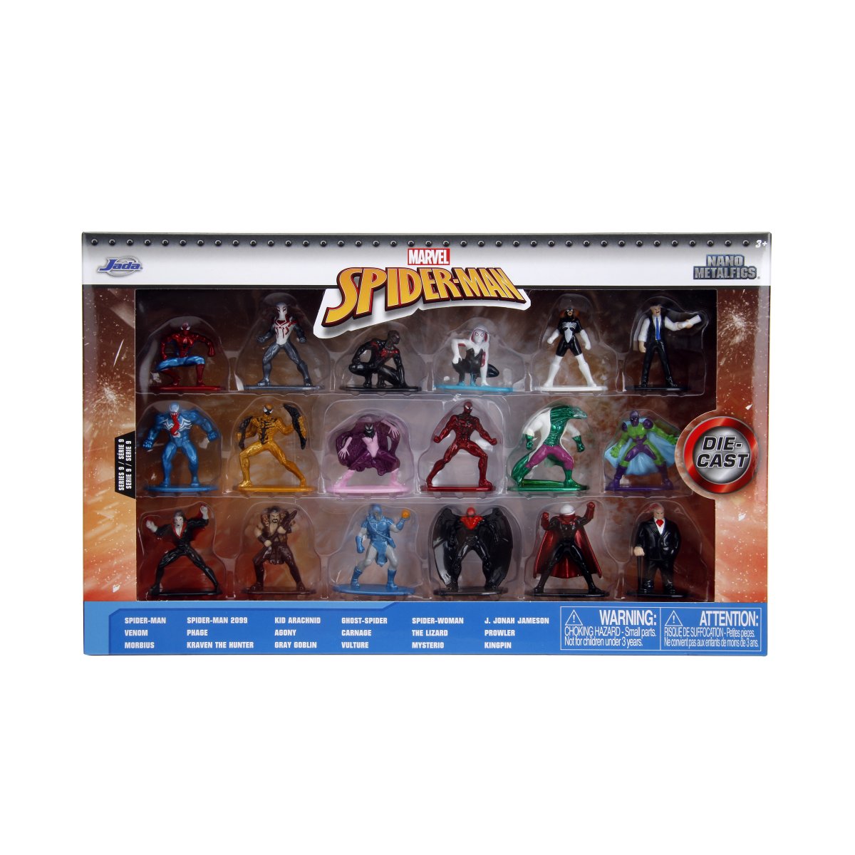 Nano Metalfigs - Marvel Spider-Man Multi Pack - Series 9 Jada Toys kaufen